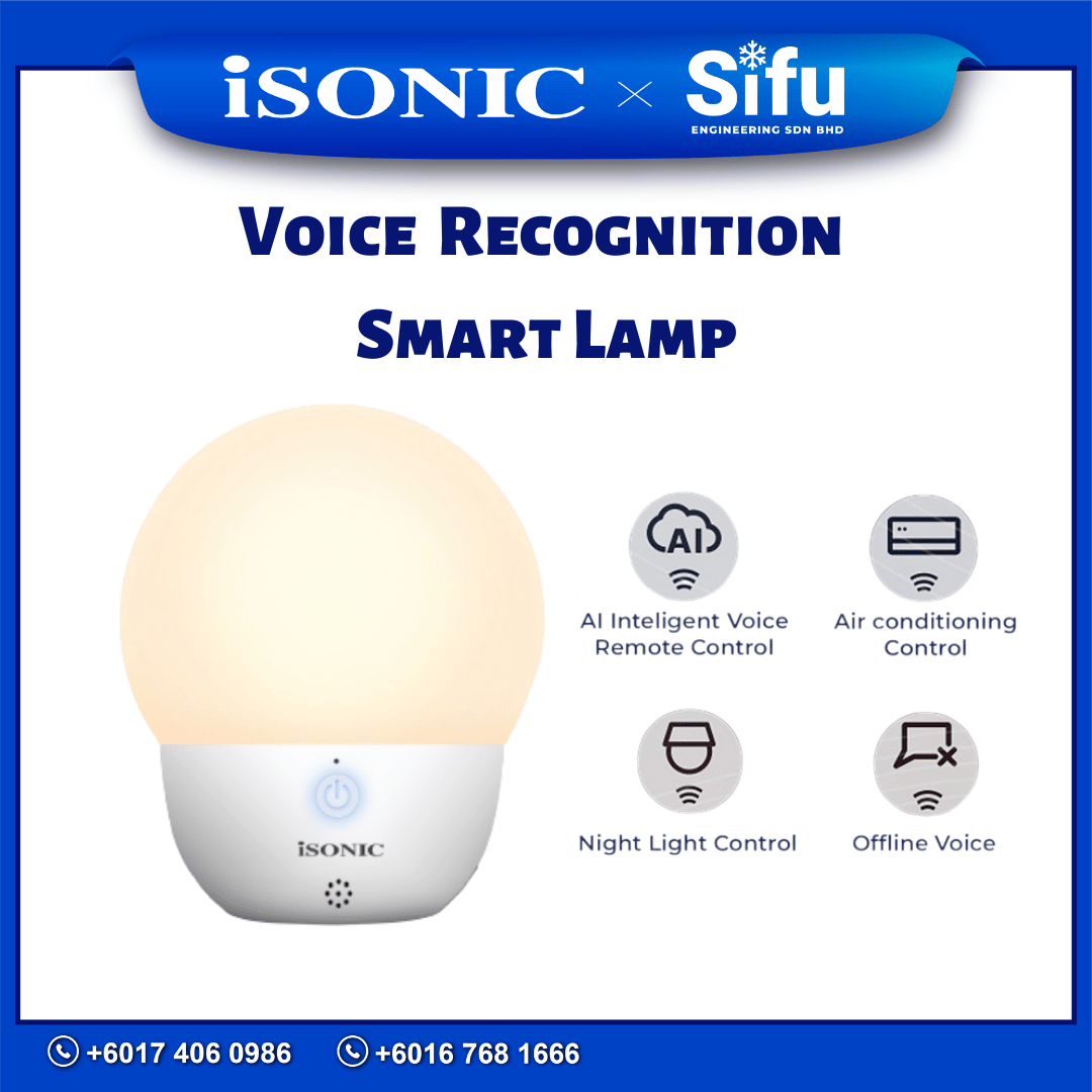 Isonic Voice Recognition Smart Lamp | Sifu Engineering Sdn Bhd