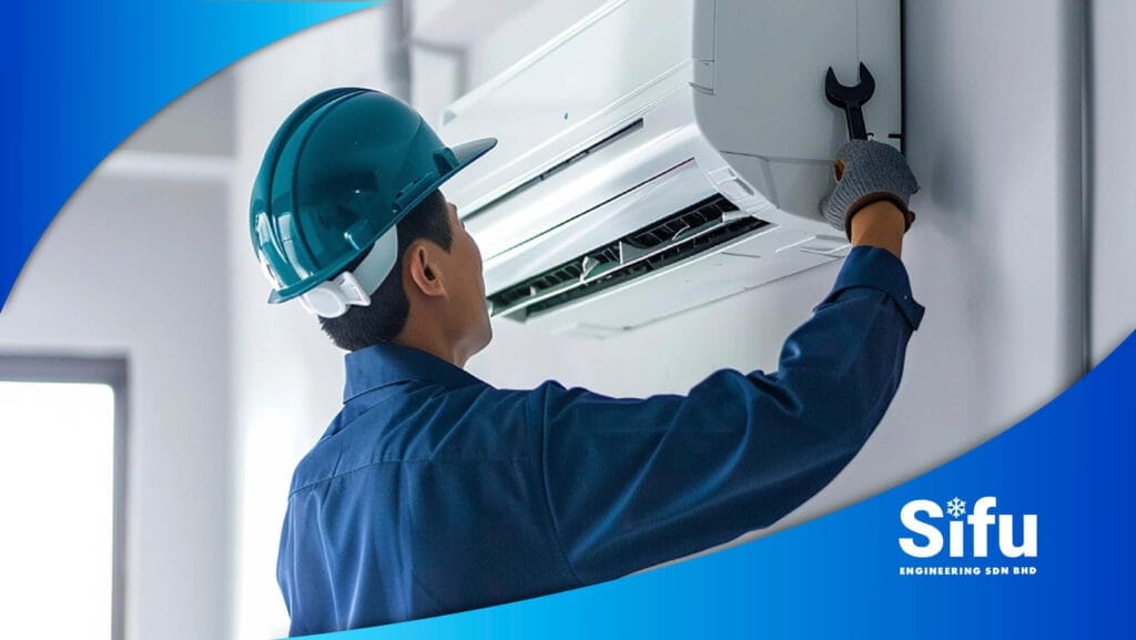 Perkhidmatan Servis Pemasagan Aircond | Sifu Engineering